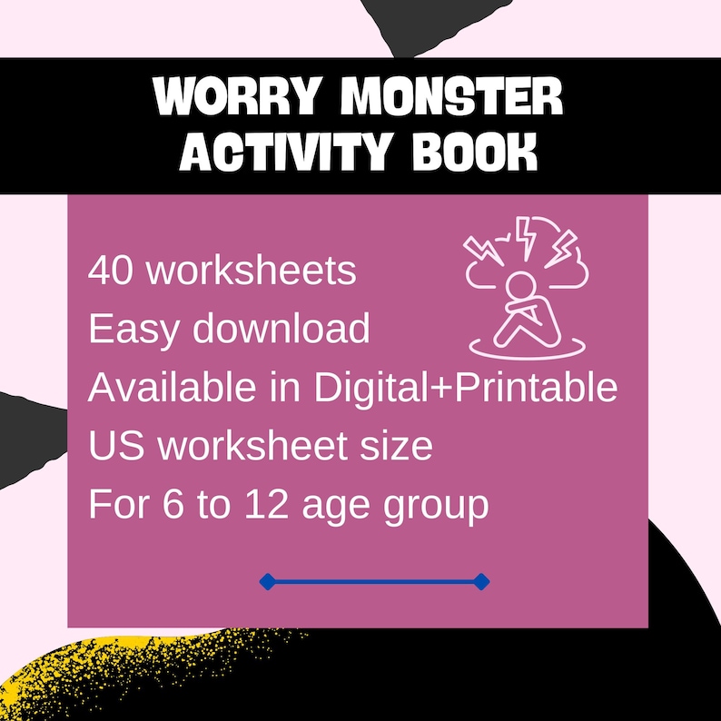 Bullying Workbook: Kids Therapy Printables, Classroom Activities ...