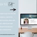 Yoga Website Template Coach Wix Website Template Modern Website Wix ...