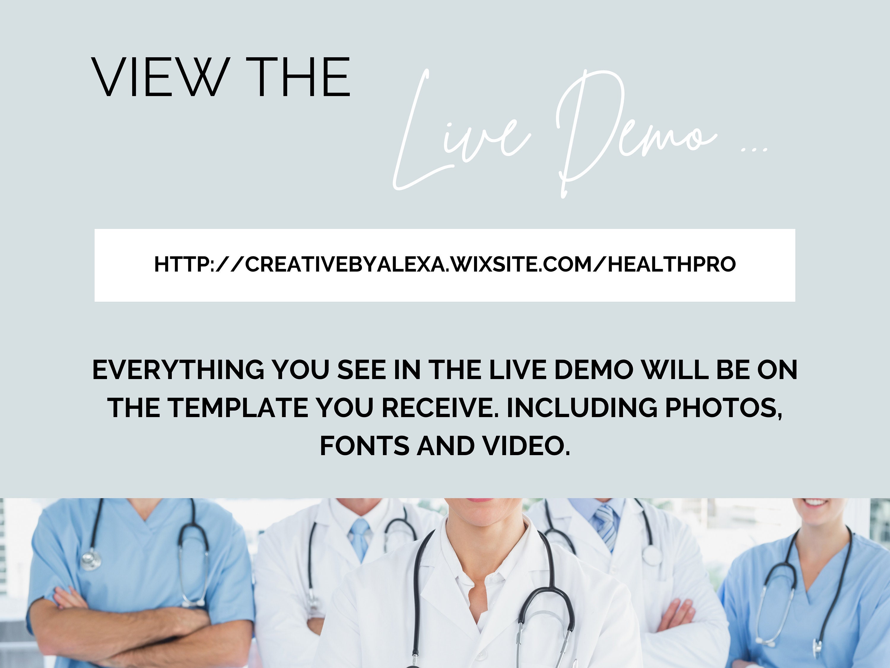 Wix Medical Website Template | Doctor & Therapist Template, Health Care ...