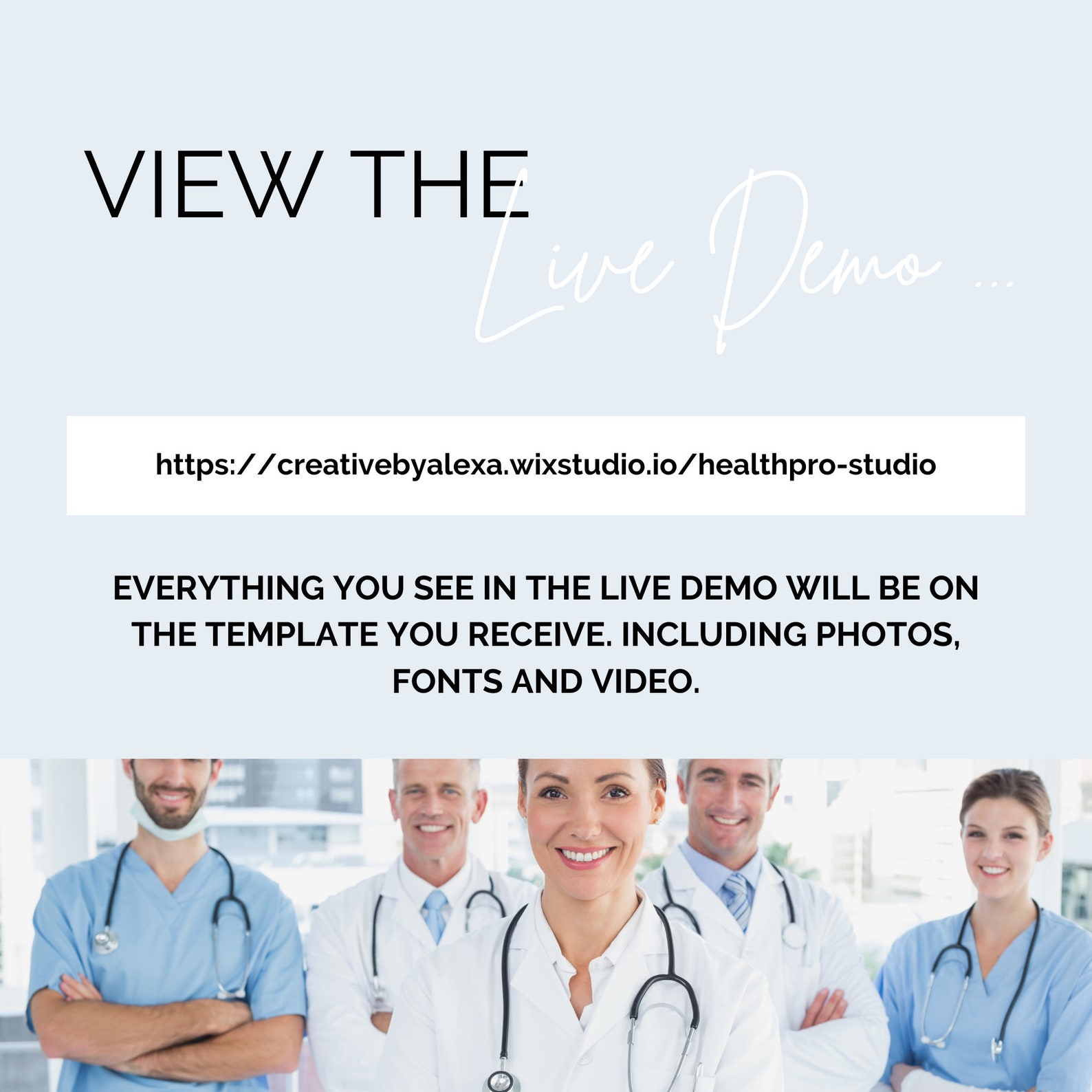 Professional Medical Website Template for Wix Studio - Modern ...