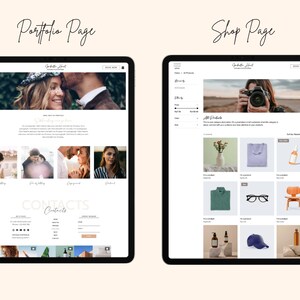 Professional Wix Photography Website Template | Portfolio & Shop | Wix ...