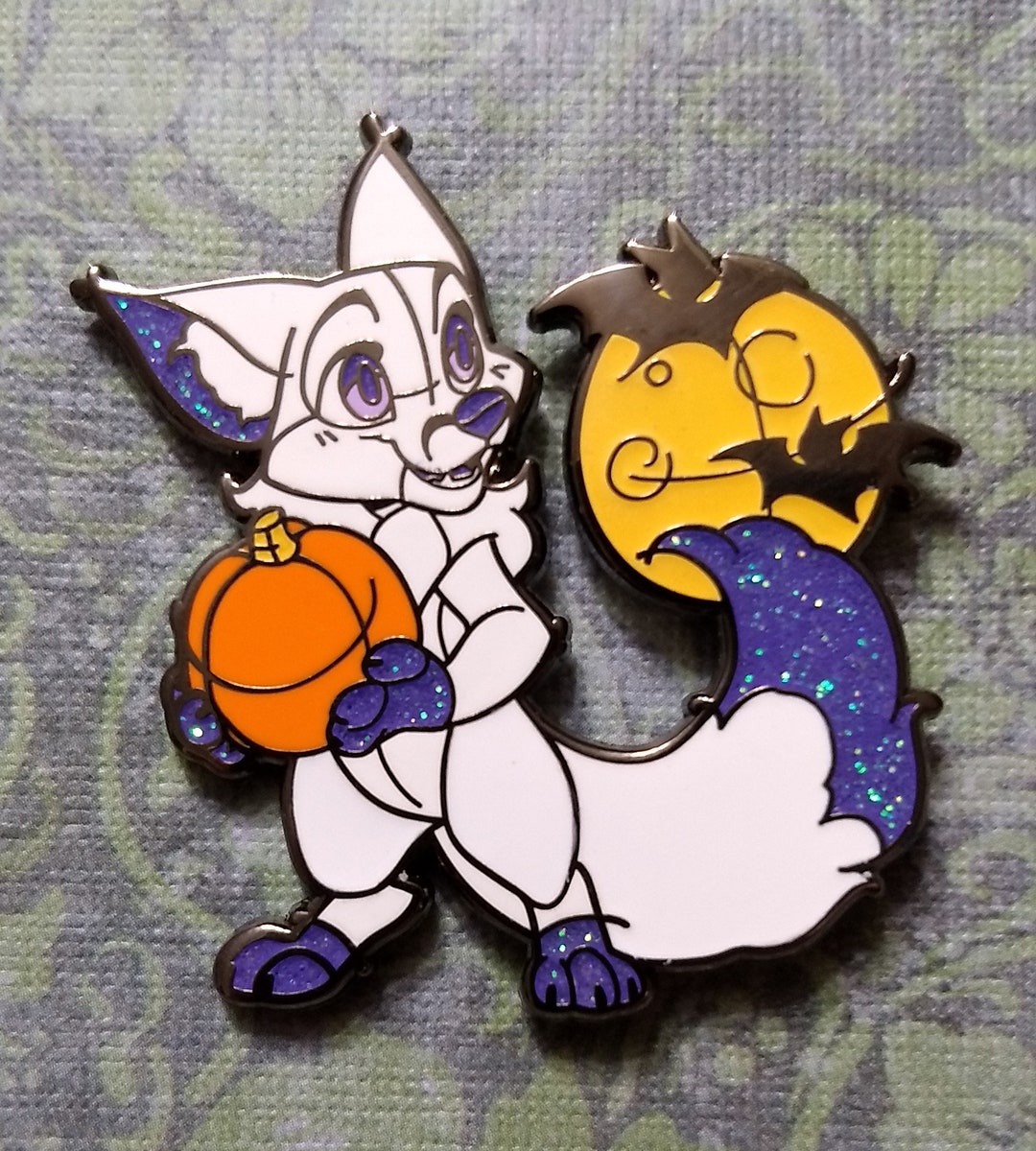 Halloween YCH Purple Variant exclusive Fursona Pin - Etsy