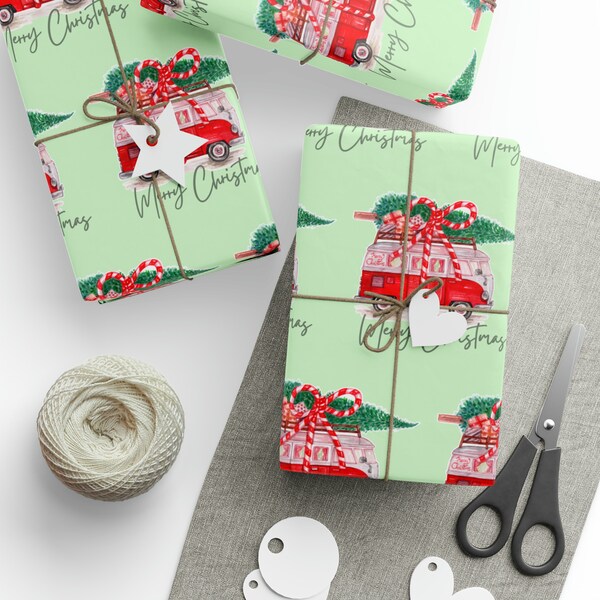 Retro Wrapping Paper - Etsy