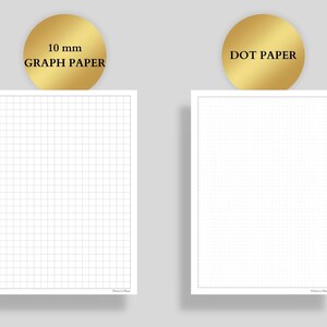 Printable Graph Paper Bundle / Graph Grid Paper / A5 Graph Paper / A4 ...