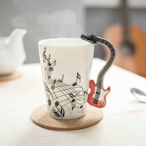 Ahm Music Note Mug