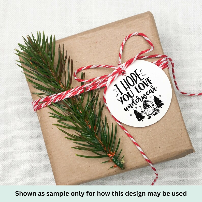 Funny Christmas Gift Tags SVG Christmas Holiday Gift Tags Funny ...