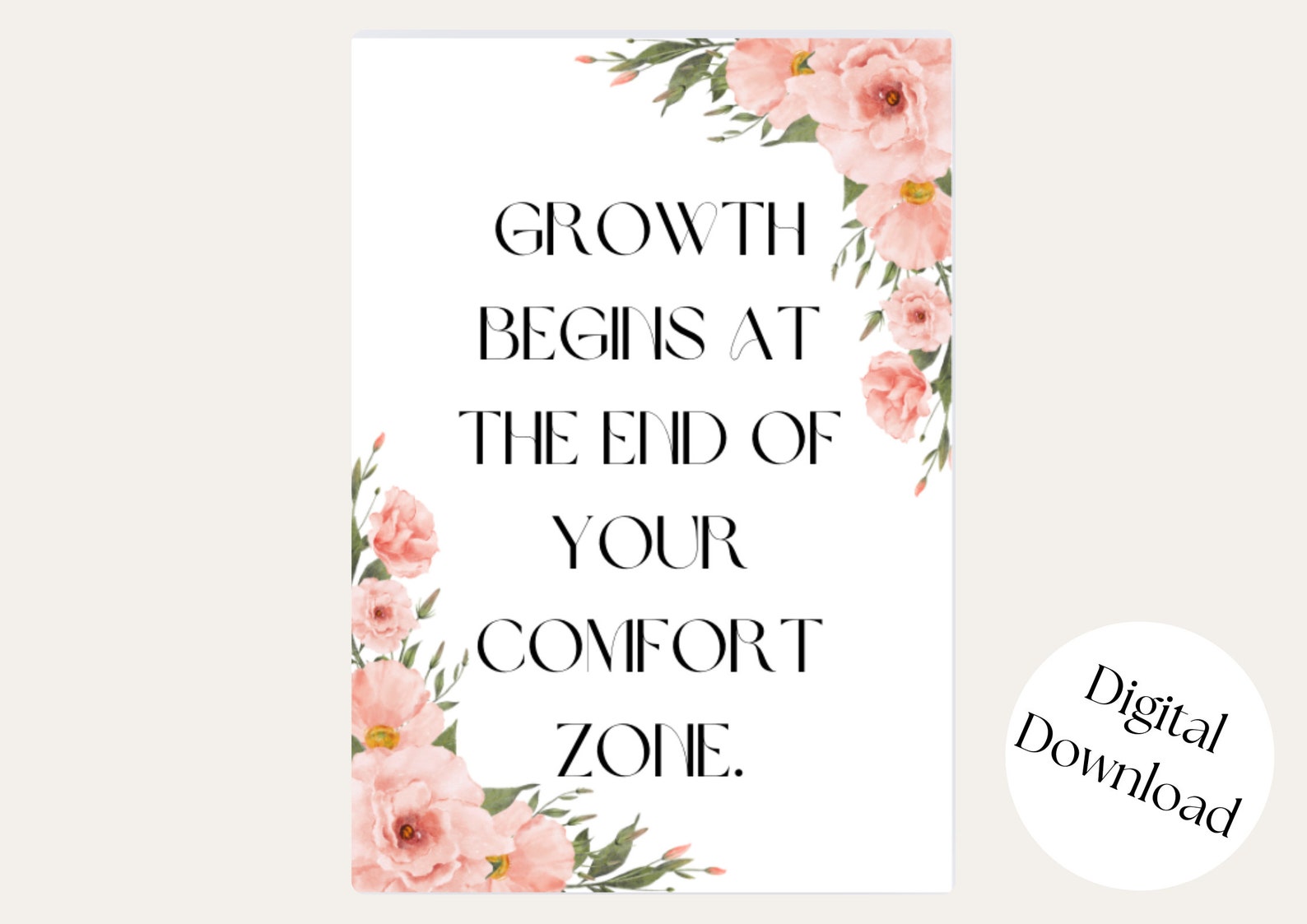 Motivational Classroom Poster Bundle, 8 Nature Themed Inspirational ...