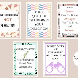 10 Motivational Classroom Posters. Digital Download Posters for ...