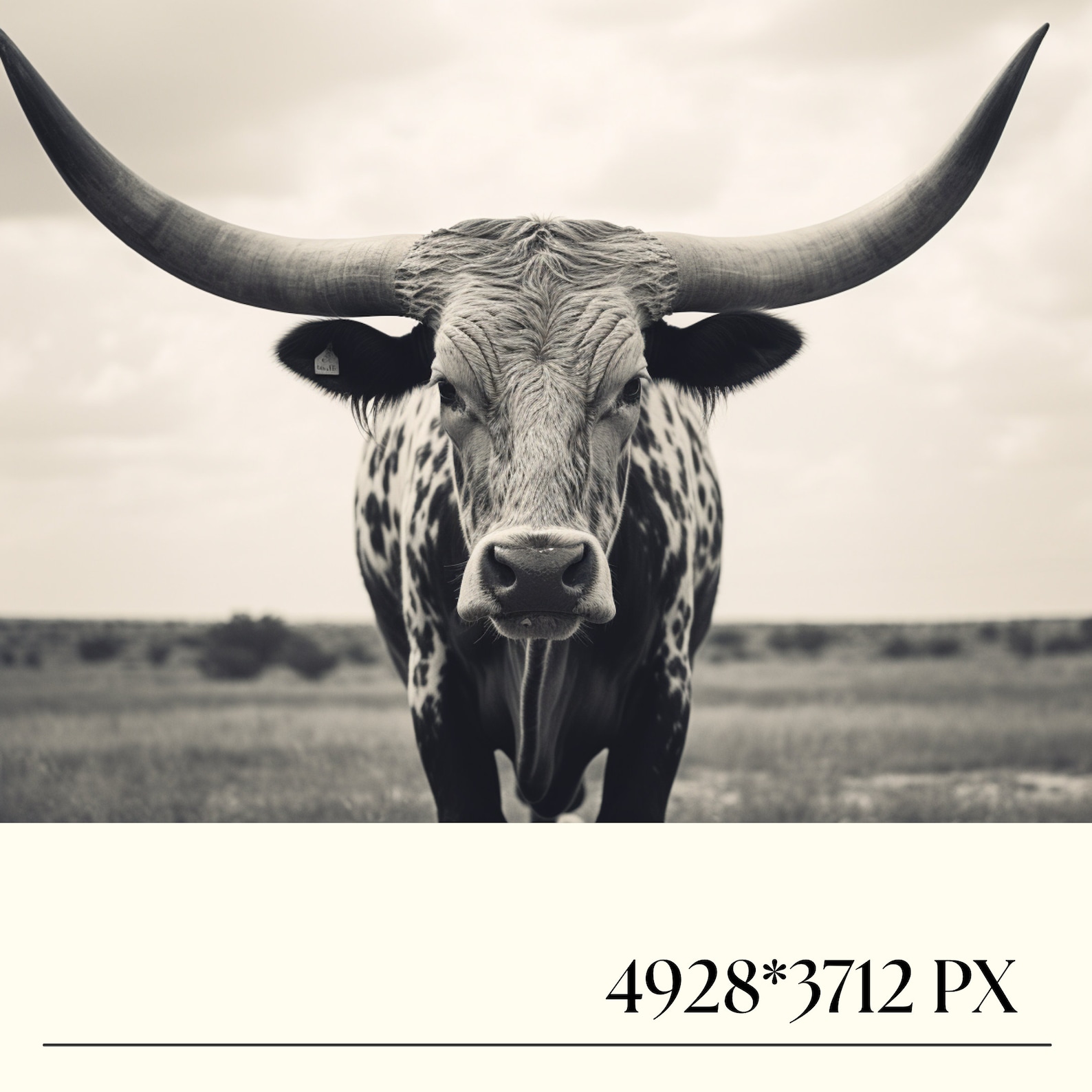 Texas Longhorn Art Print Longhorn Wall Decor Longhorn Print Longhorn ...