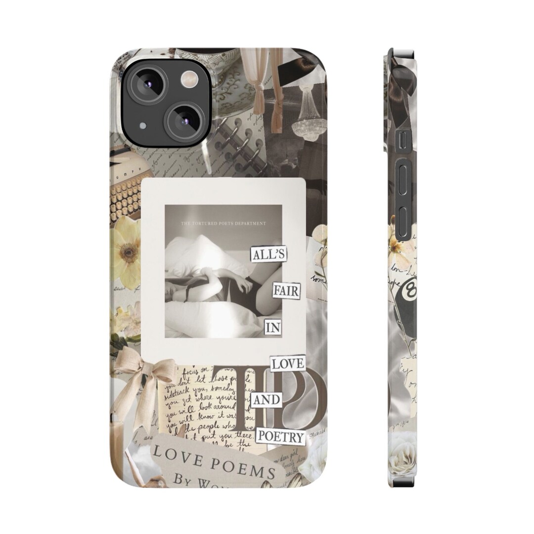 The Tortured Poets Department Inspired Collage Phone Case TTPD Taylor ...