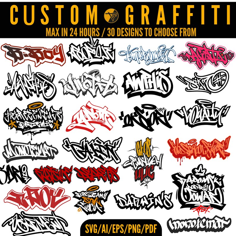 Graffiti Personalized Custom Name, Tagging, Handstyle, Digital Download ...