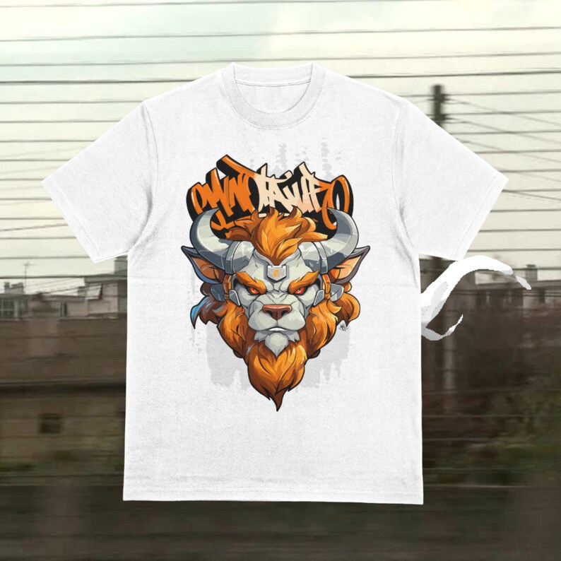Graffiti Minotaur PNG, Urban Sublimation Design (digital DTF File) - Etsy