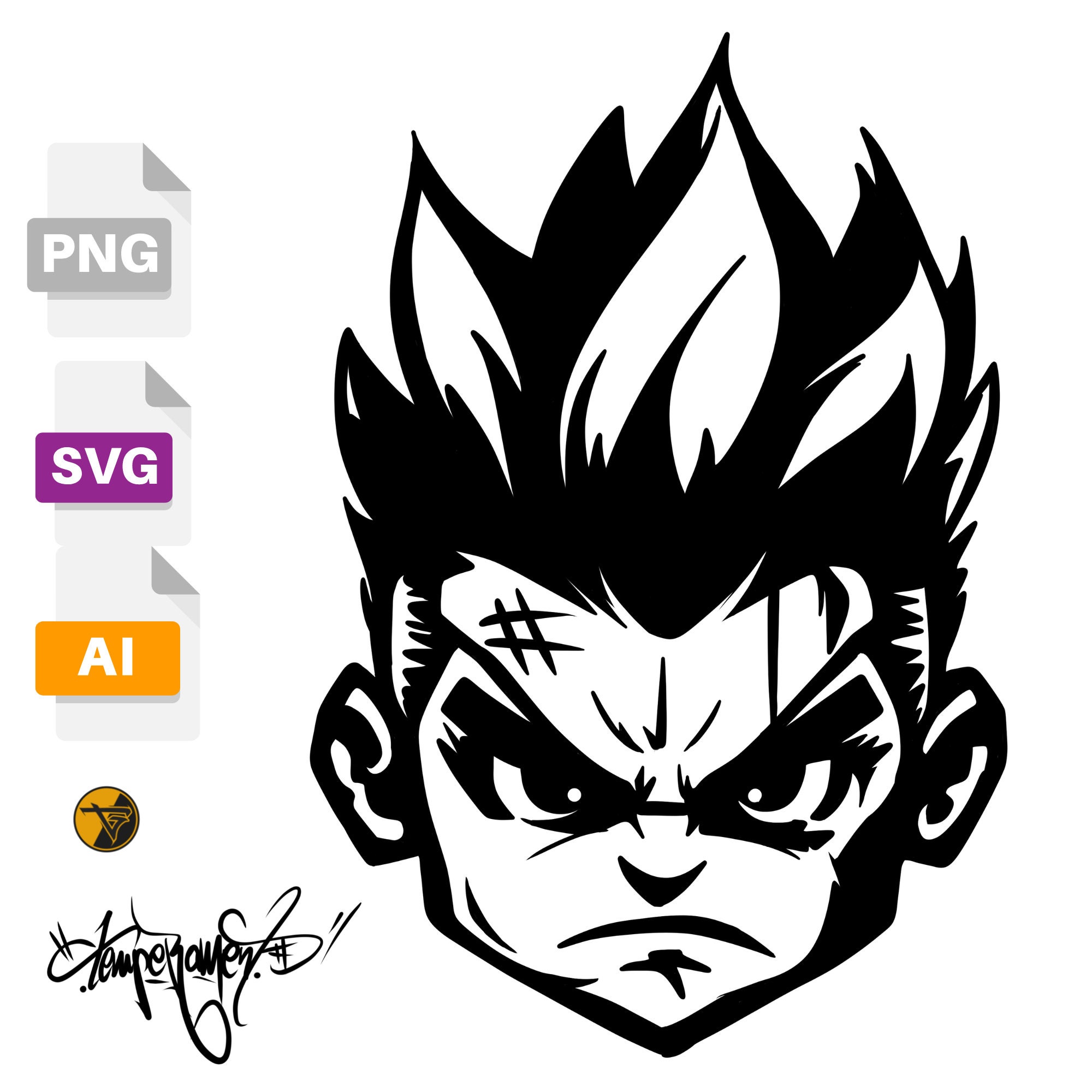 Gaming Characters SVG Bundle - Mascot Logo Graphics and Shirt Design ...