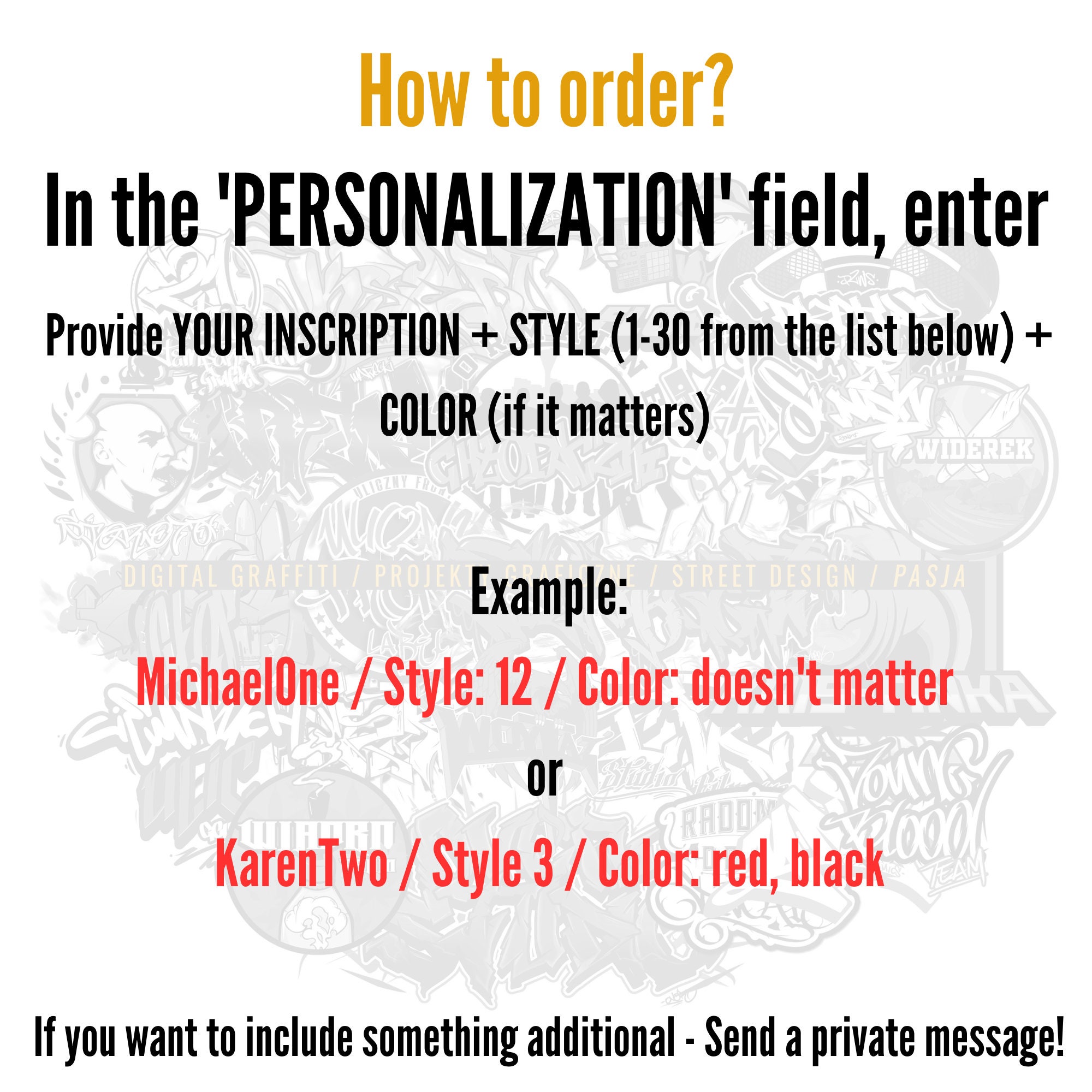 Graffiti Personalized Custom Name, Tagging, Handstyle, Digital Download ...