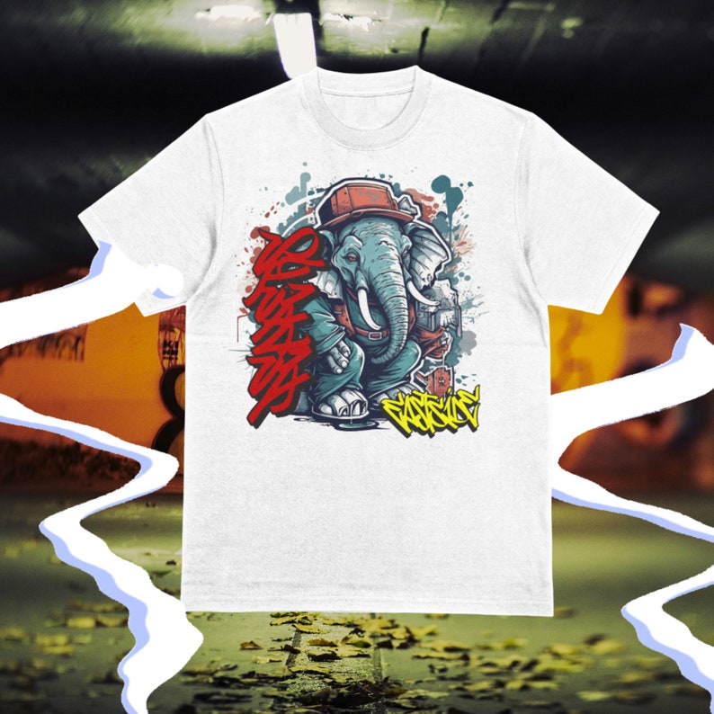 Urban Sublimation Design,animal Clipart With Splashes of Color ...