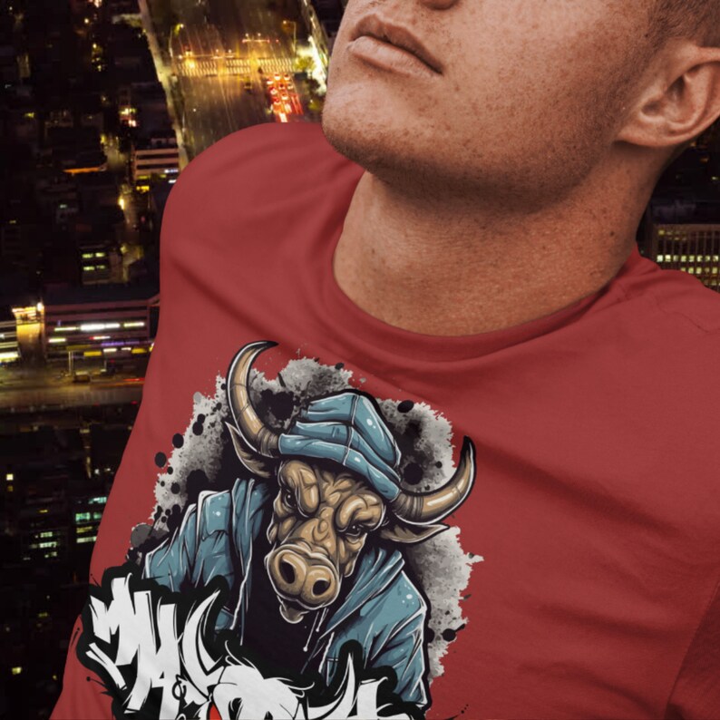 Urban Sublimation Design,animal Clipart With Splashes of Color ...