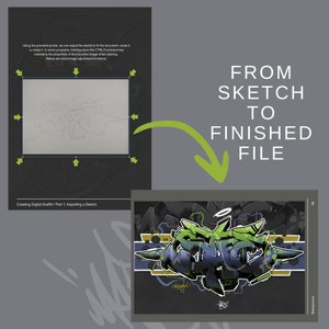 Creating Digital Graffiti for Beginners Step by Step on PC/MAC — Pdf ...