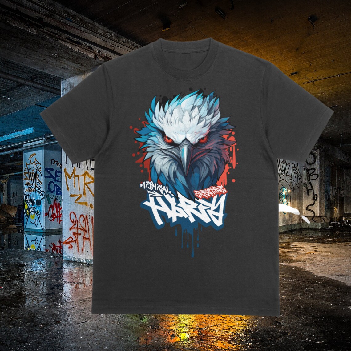 Urban Sublimation Design,animal Clipart With Splashes of Color ...