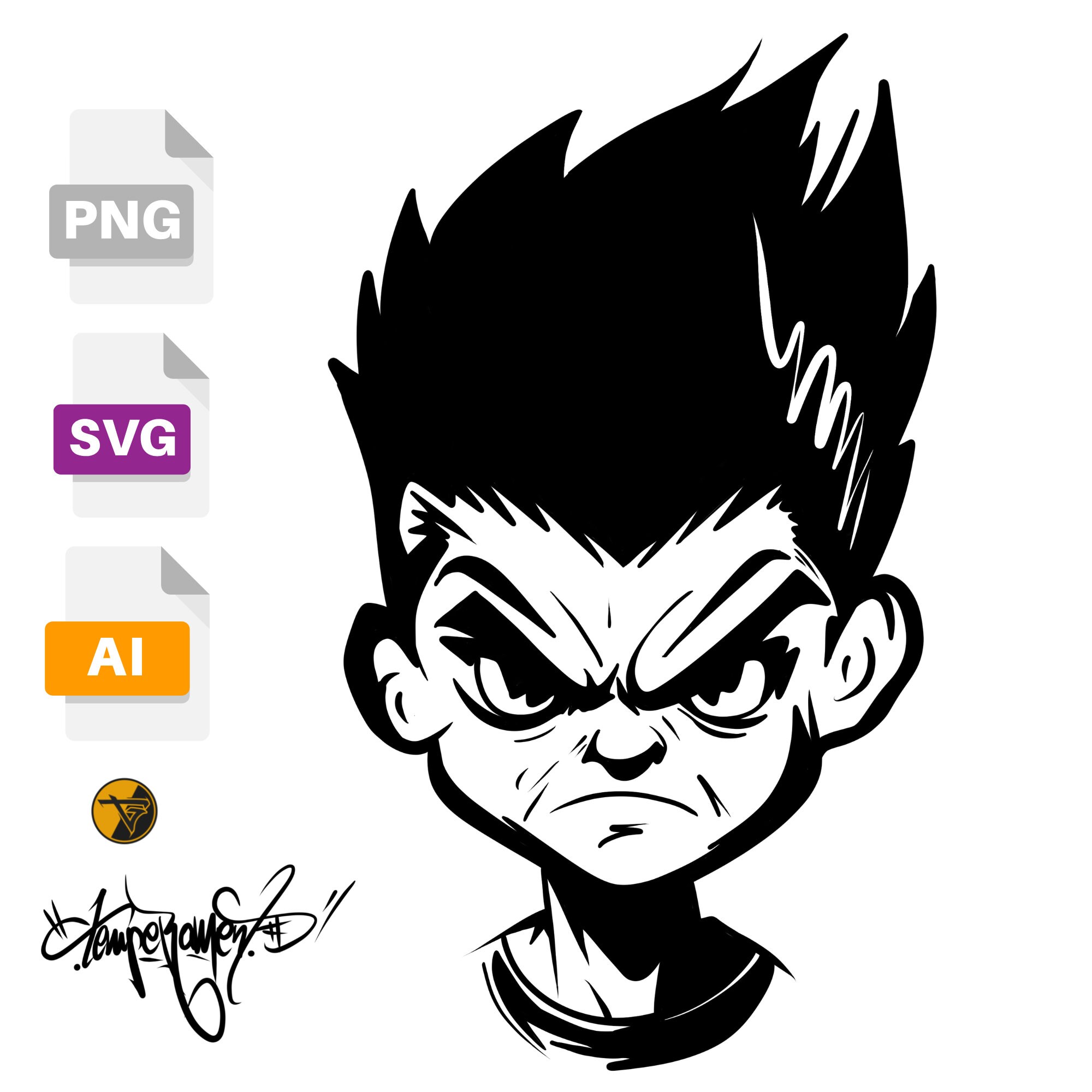 Gaming Characters SVG Bundle Mascot Logo Graphics and Shirt Design Pack ...
