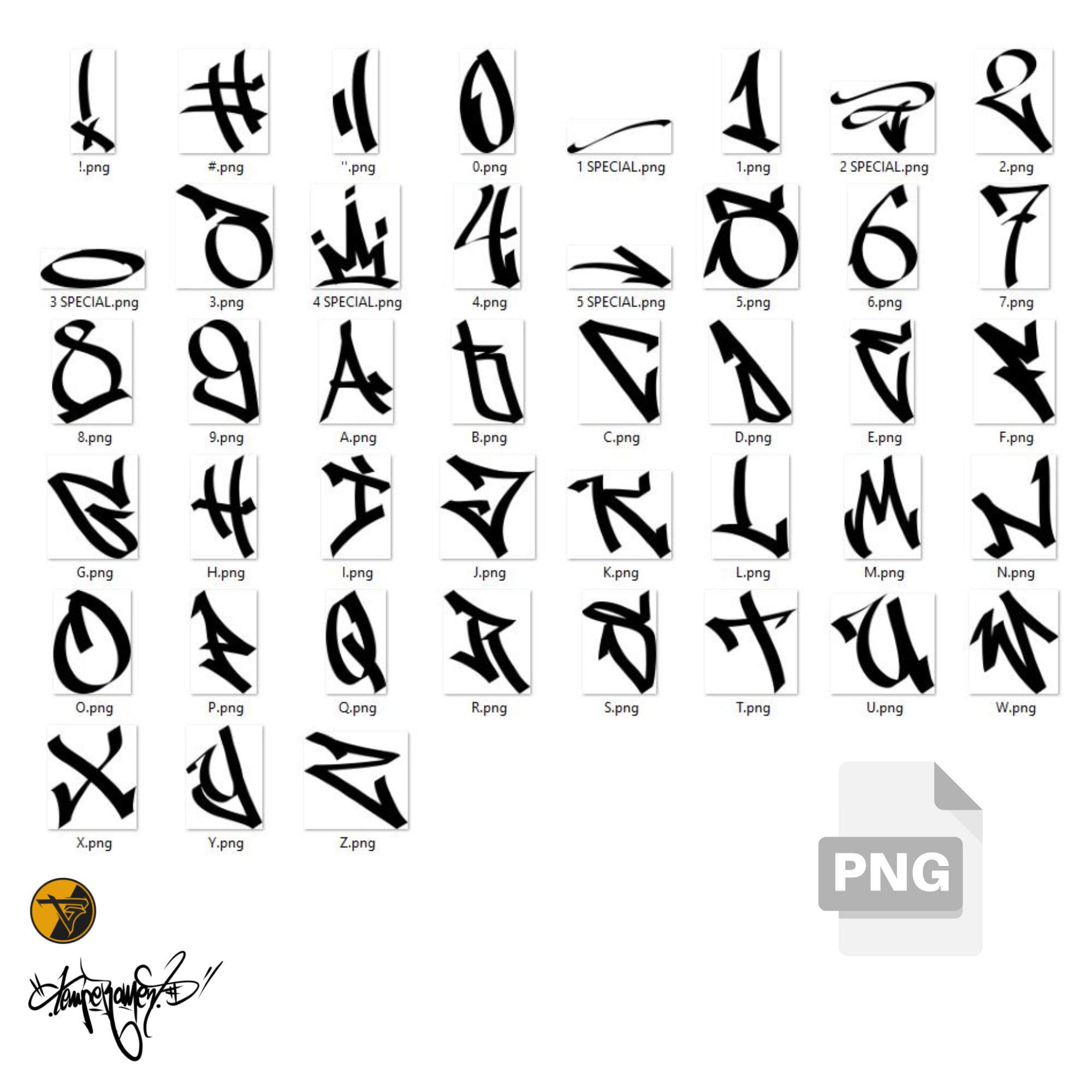 Graffiti Alphabet Svg/ttf/png,graffitiletters, Urban Font, Cricut Fonts ...