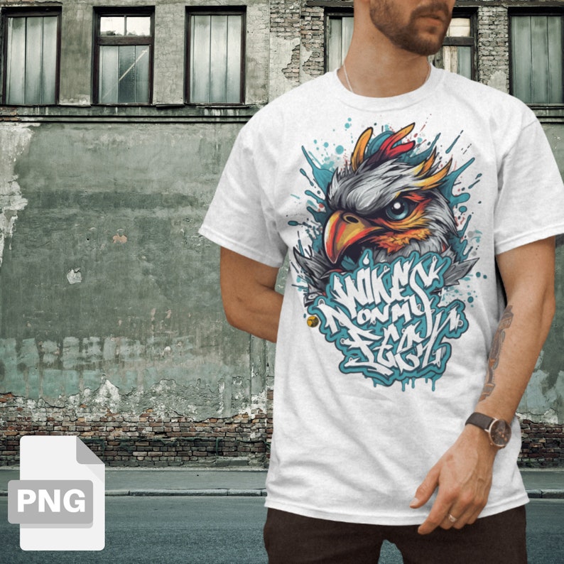 Urban Sublimation Design,animal Clipart With Splashes of Color ...