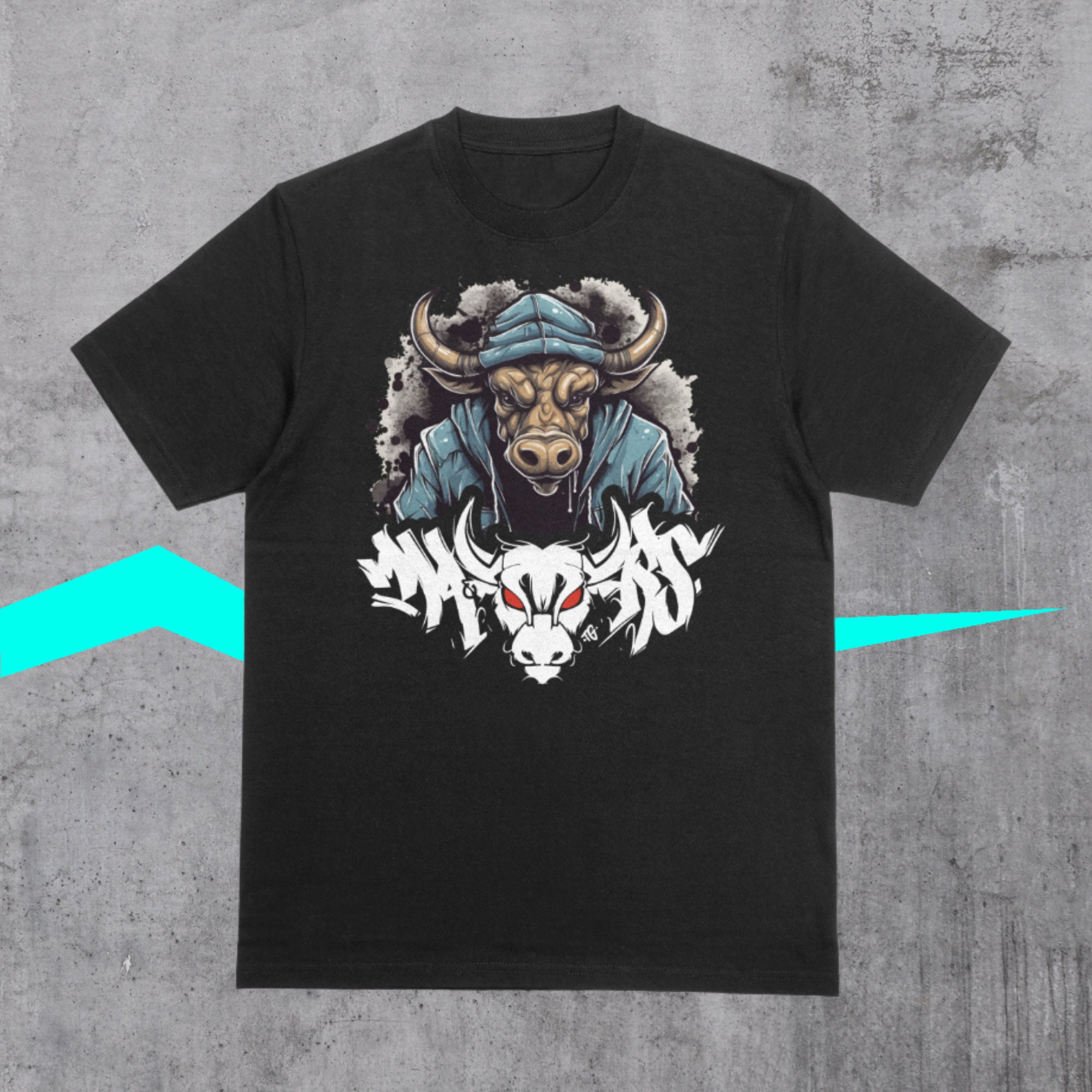 Urban Sublimation Design,animal Clipart With Splashes of Color ...