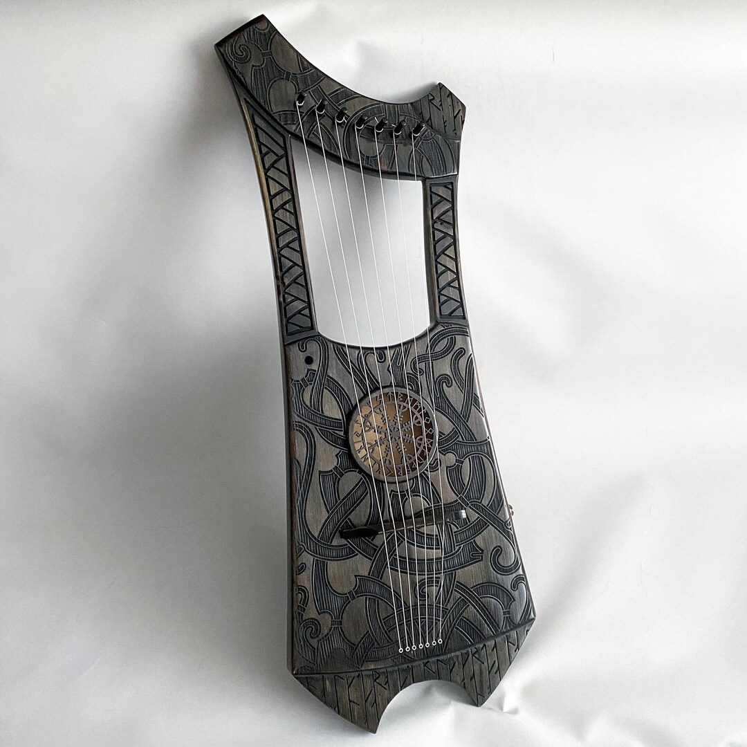 Runic Kravik Lyre - Etsy