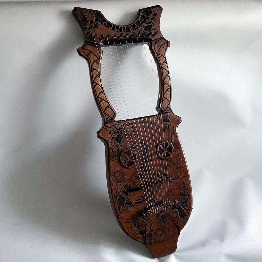 Cernunnos Kravik Lyre 11 Strings - Etsy