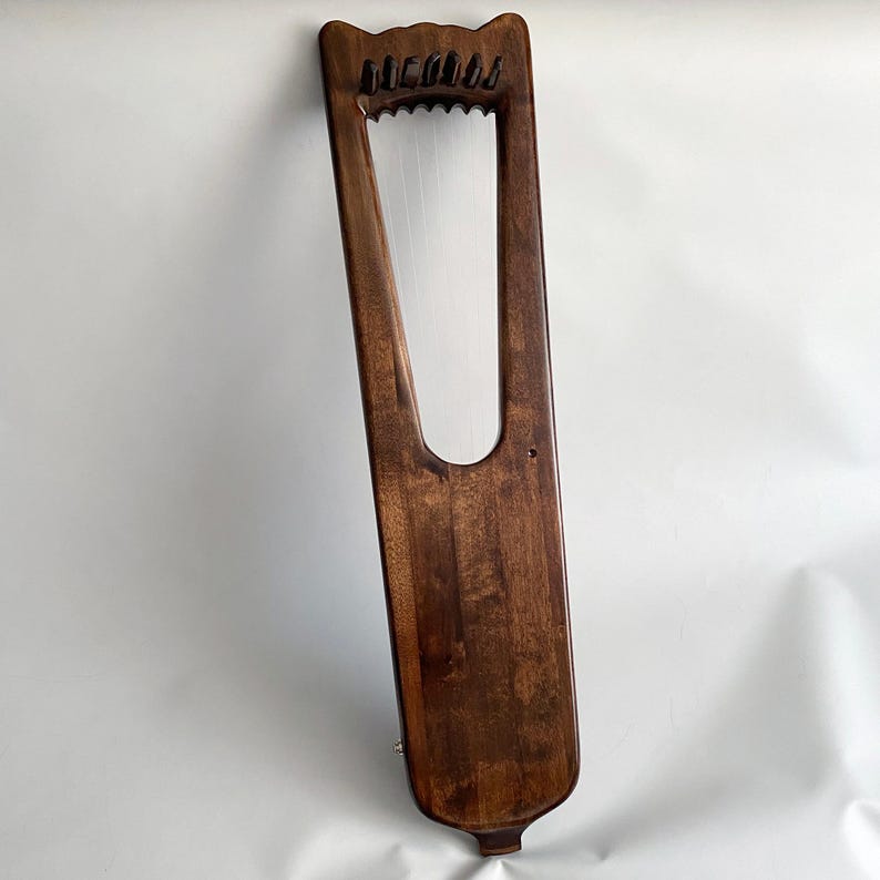 Birch Trossingen Lyre, Anglo-saxon Style, 7-string - Etsy