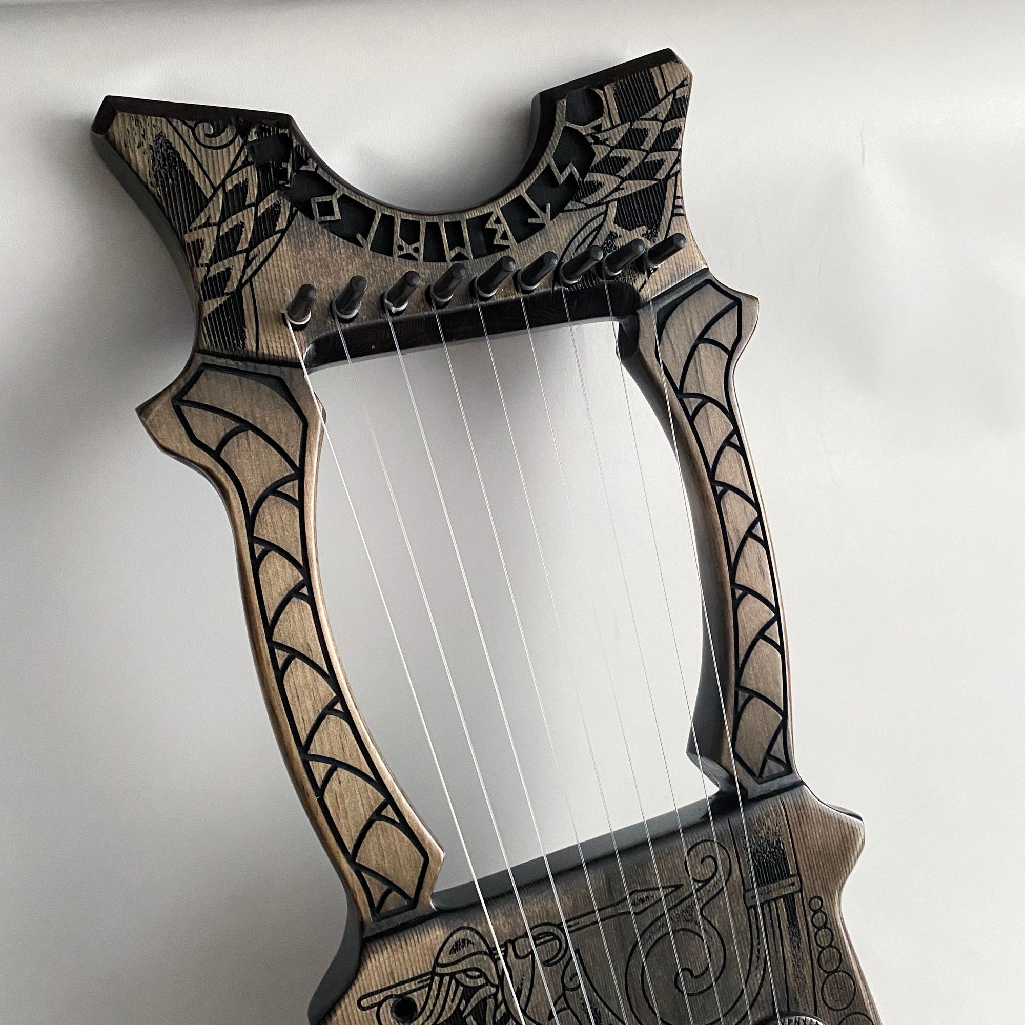 Cernunnos Kravik Lyre 9 Strings b-stock - Etsy