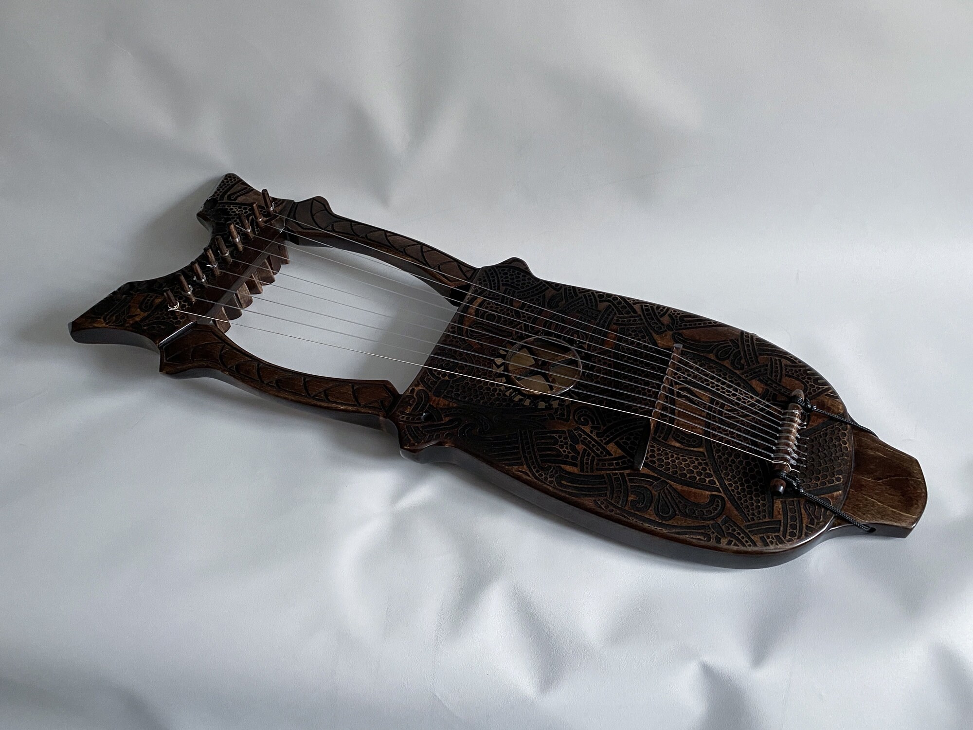Cernunnos Kravik Lyre 9 Strings - Etsy Australia