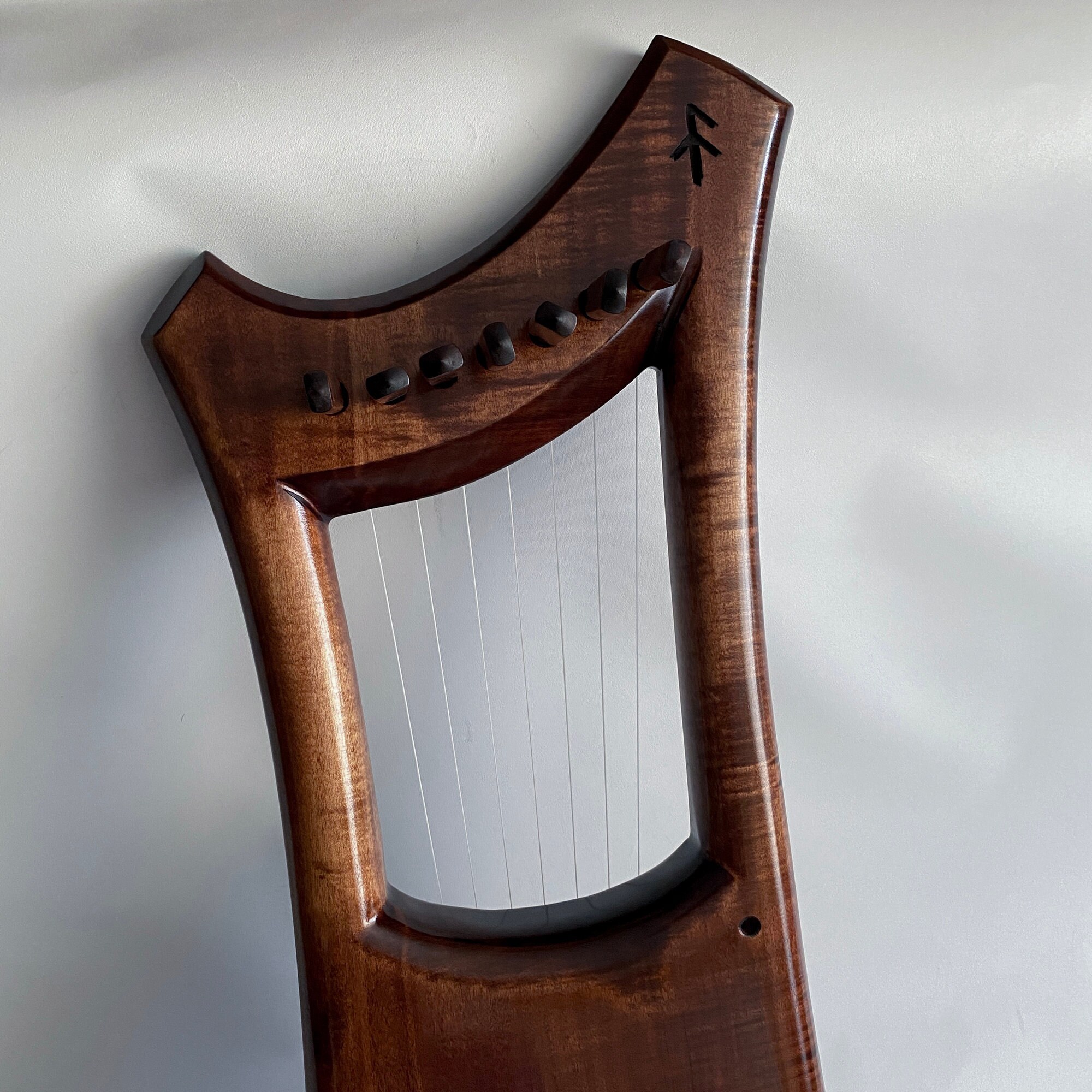 Runic Kravik Lyre - Etsy