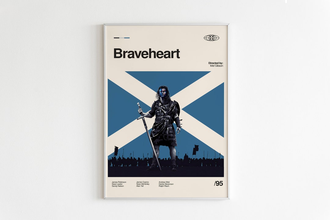 Braveheart Film Poster, Braveheart Film Poster, Braveheart Film ...