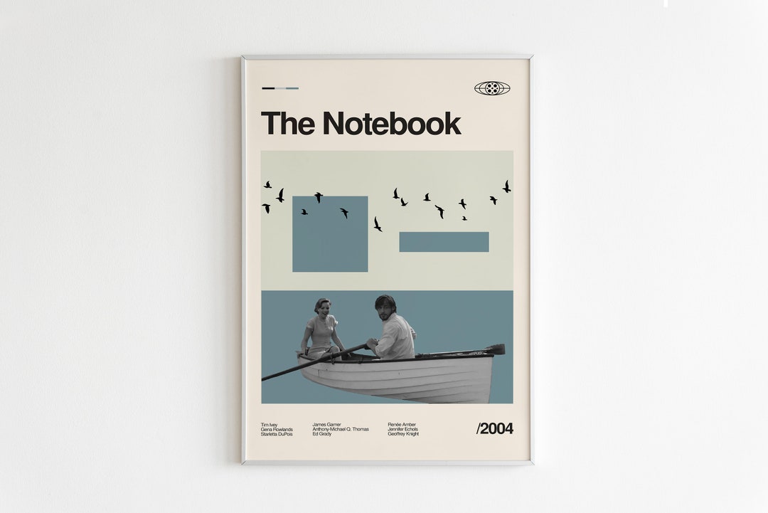 The Notebook Vintage Movie Poster, the Notebook Print, Wall Art ...