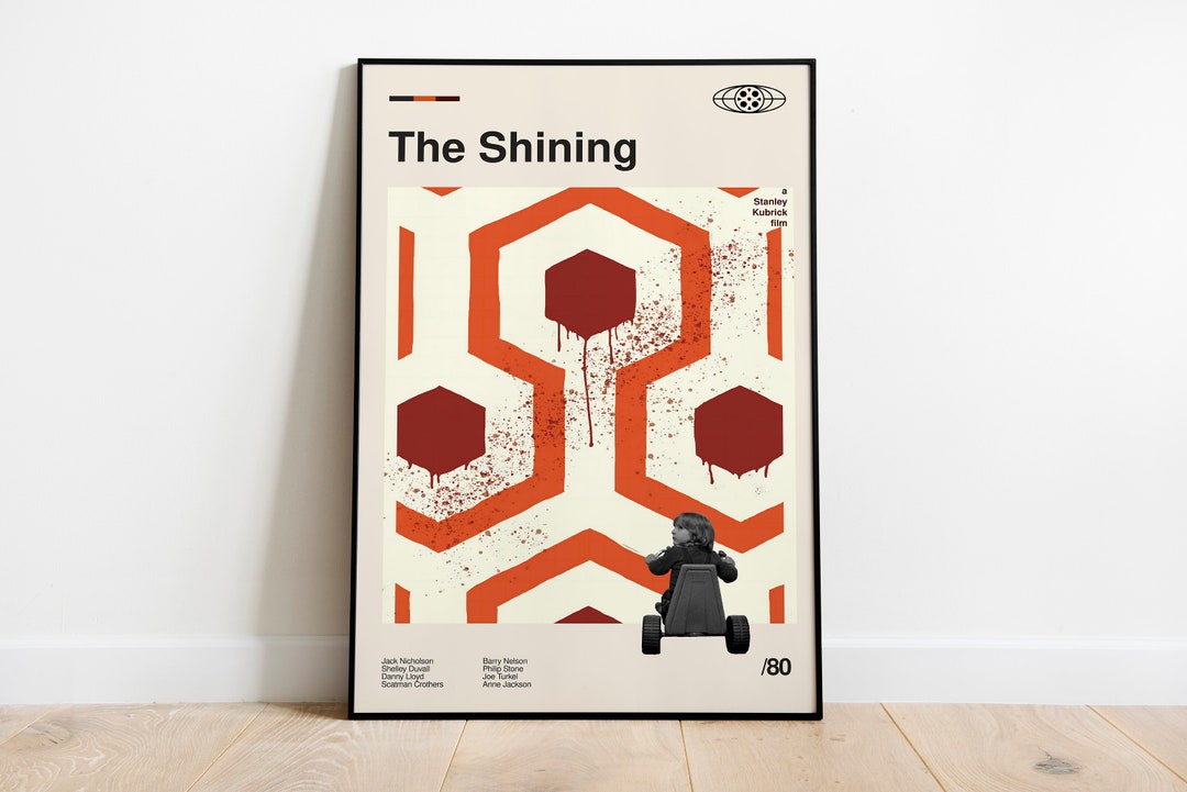 The Shining Poster, the Shining Vintage, Minimalist Poster, Retro Movie ...