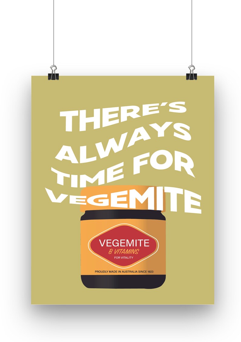 Vegemite Print | Wall Art Deco | Wall Art Print | Wall Art Printable ...