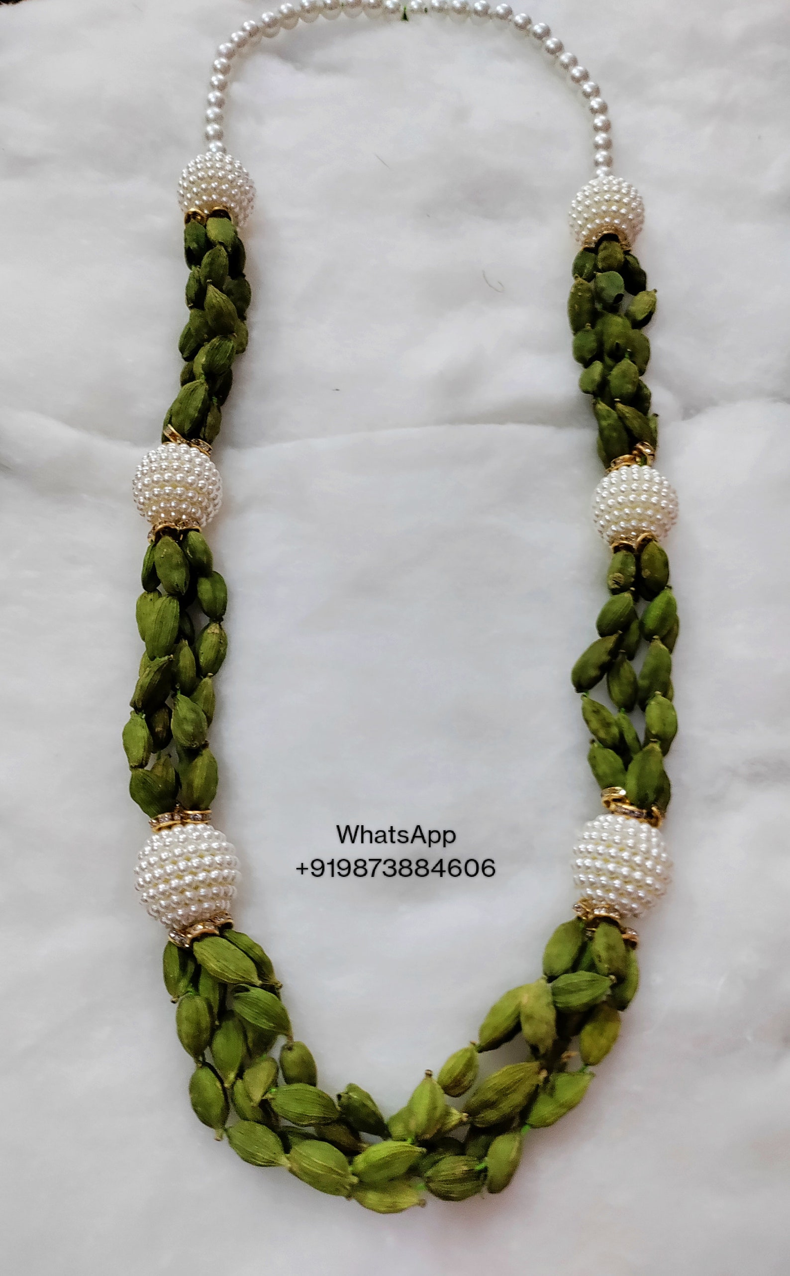 NEWLY LAUNCHED Cardamom Garland /mala ,elaichi Mala for Welcoming Your ...