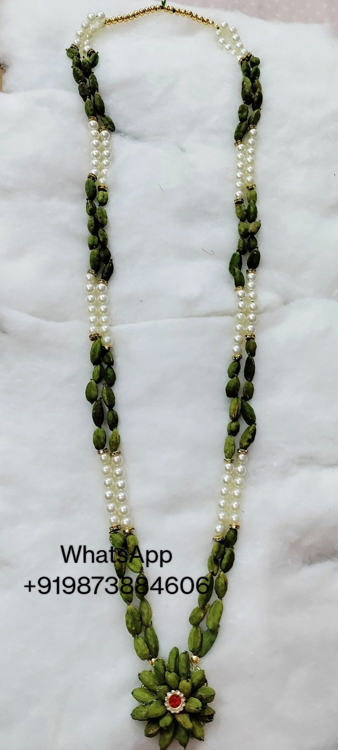 NEWLY LAUNCHED Cardamom Garland /mala ,elaichi Mala With Pendent for ...