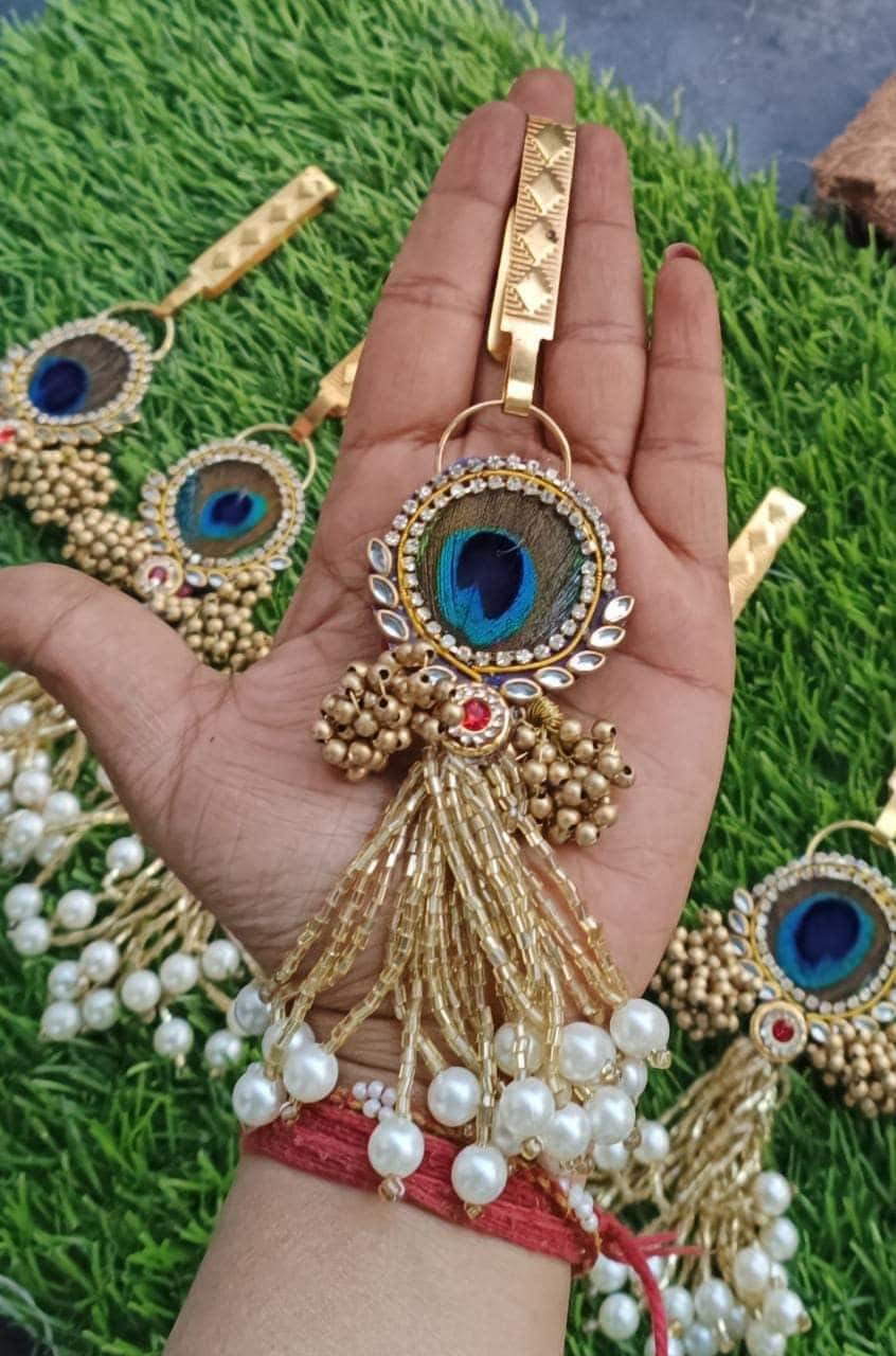 100 Pcs Sangeet Haldi Mehndi Giveaway Key Holders(chabi Ka Guchas ...