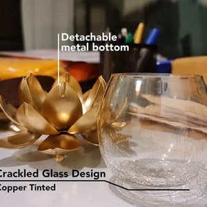 20 X Pcs of Premium Quality Lotus Glass Tealight /diwali Gifts/ Diwali ...