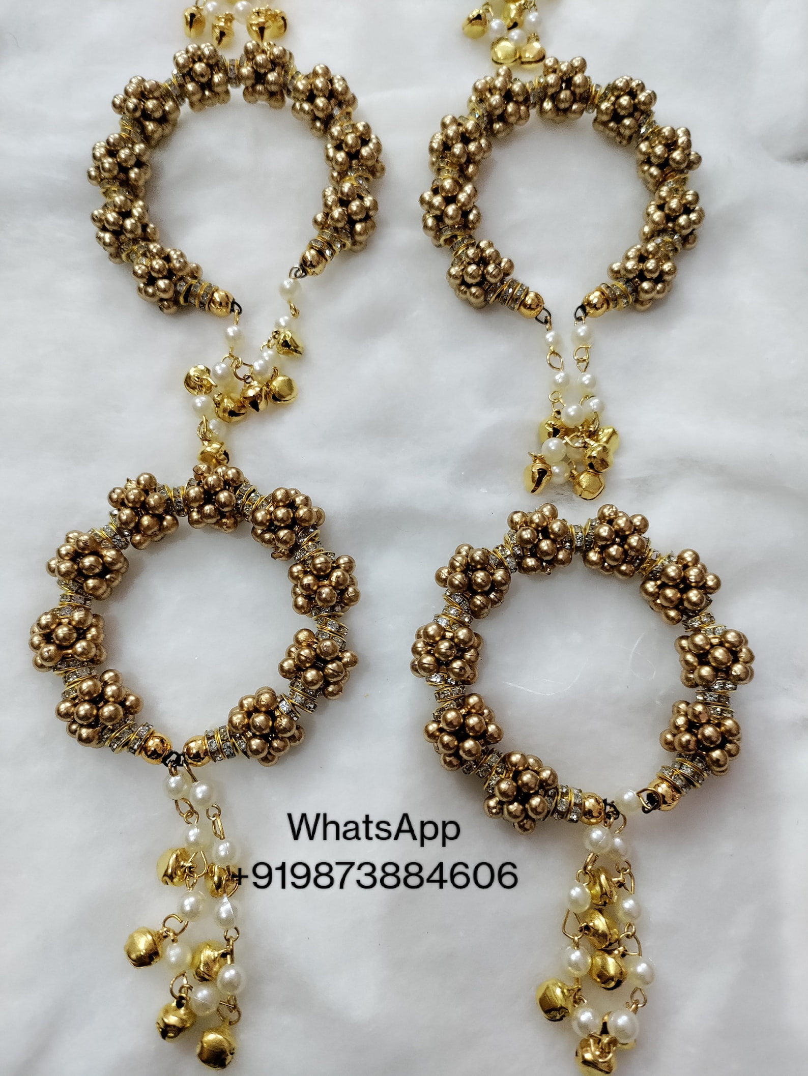 100 Pcs Sangeet Haldi Mehndi Ganey Ganaas Indian Wedding Bracelets ...