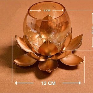 20 X Pcs of Premium Quality Lotus Glass Tealight /diwali Gifts/ Diwali ...