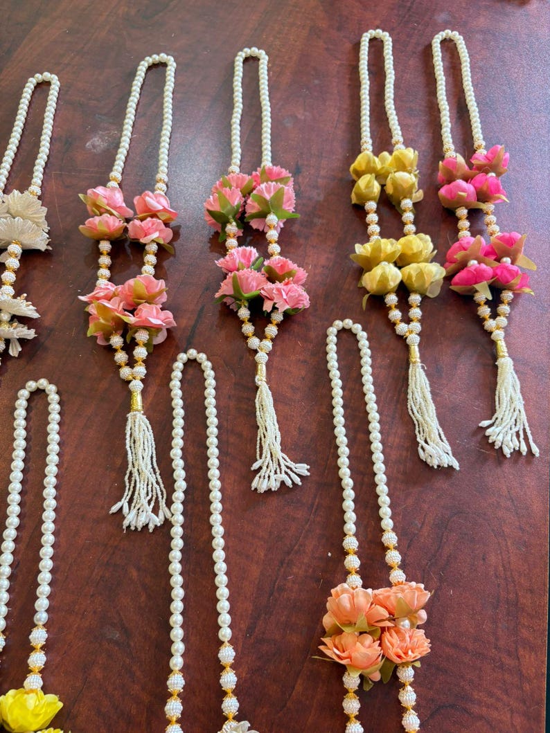 Indian Wedding Flower Milni Maala for Welcoming Guest - Etsy