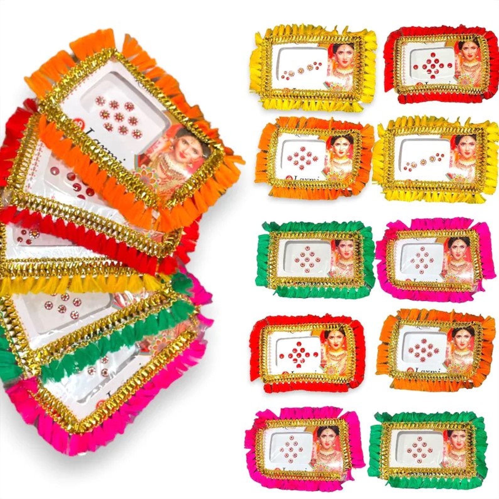 Pack of 100 Pcs Bindi Favor, Indian Wedding Favors, Bridal Shower Favor ...