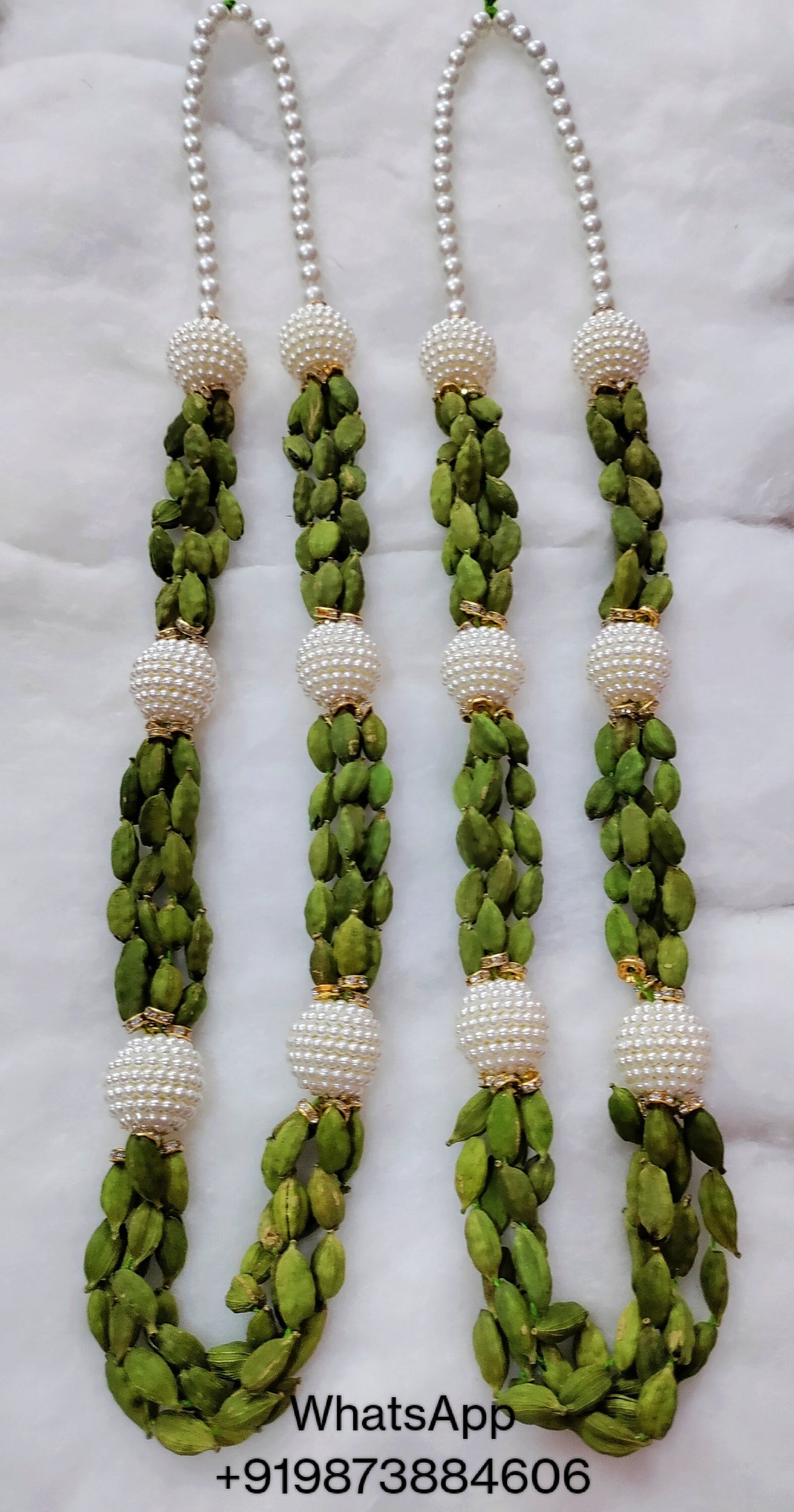 NEWLY LAUNCHED Cardamom Garland /mala ,elaichi Mala for Welcoming Your ...