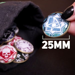 Arkham Horror LCG Chaos Tokens | Custom Grunge Design by Titan Tokens ...