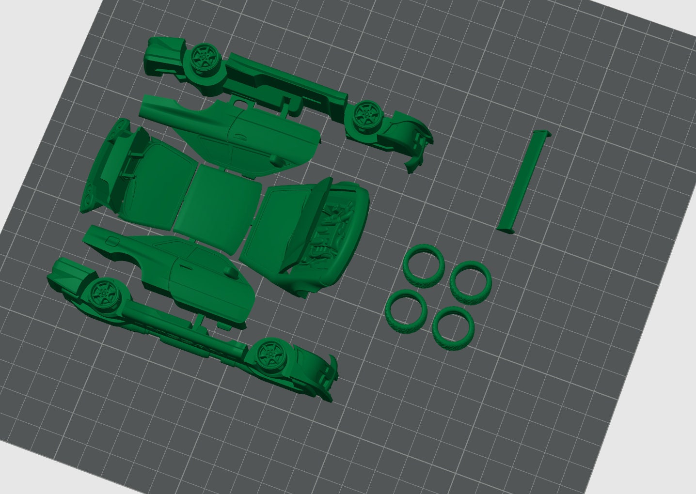 Nissan Skyline GT-R R34 3D Car Model STL - Iconic Nissan Auto Art for ...