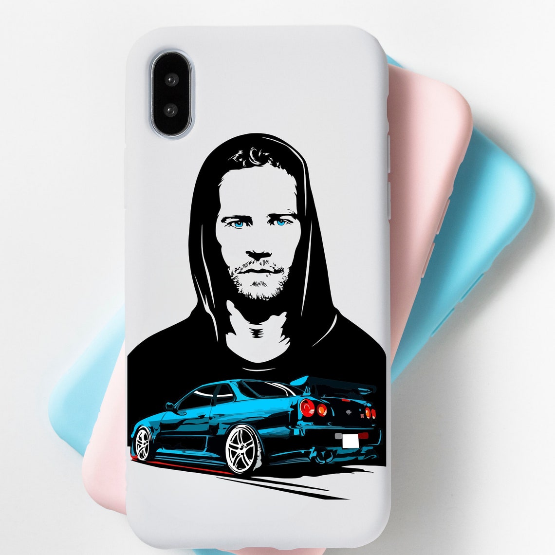 Fast and Furious,paul Walker ,fast Car, Vector Illustration | Svg, Dxf ...