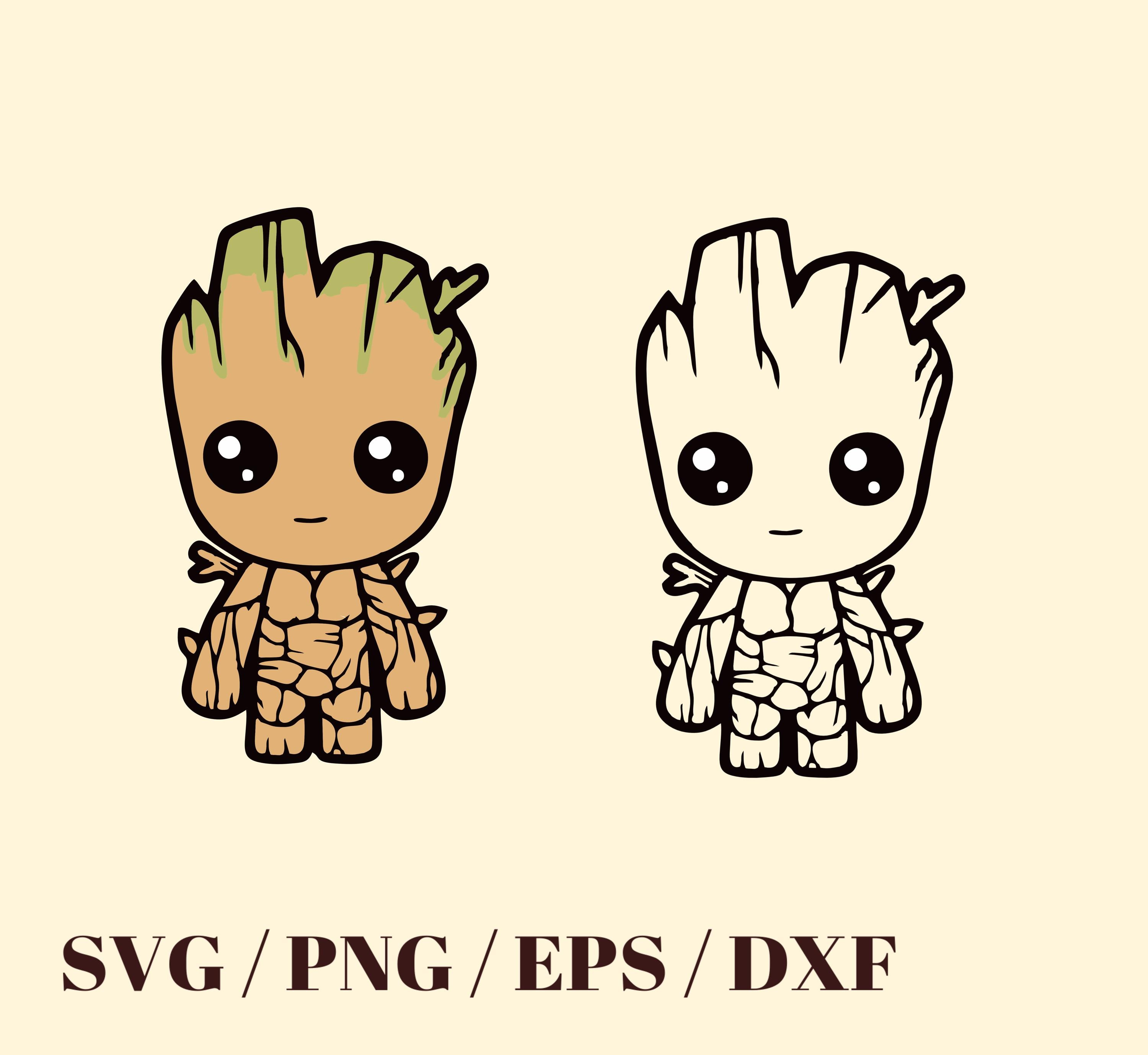 Groot Svg Bundle, Baby Groot Svg for Cricut, Groot Png, I Am Groot Svg ...