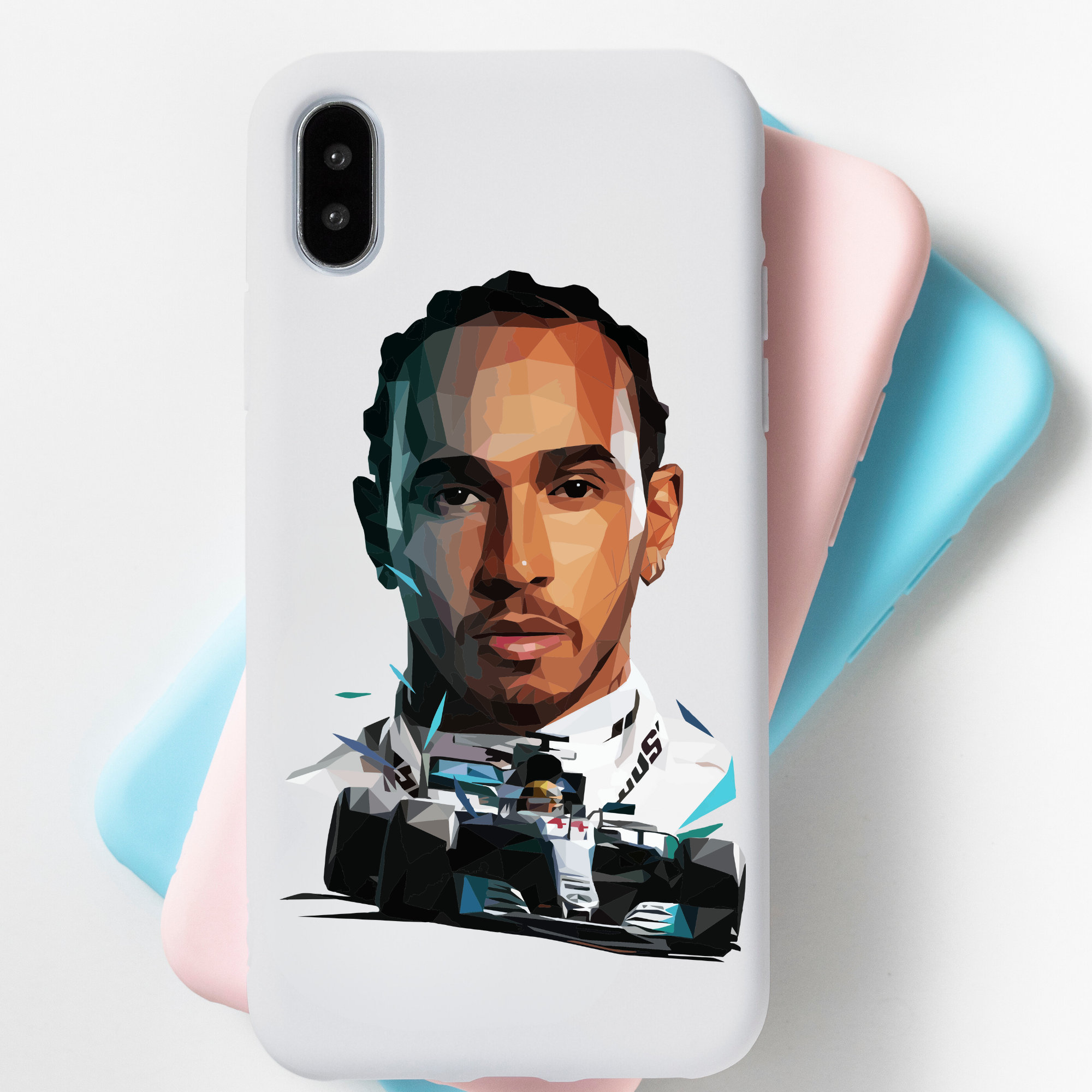 Lewis Hamilton Fan Art Illustration Svg, Eps, Dxf, Png for Poster ...